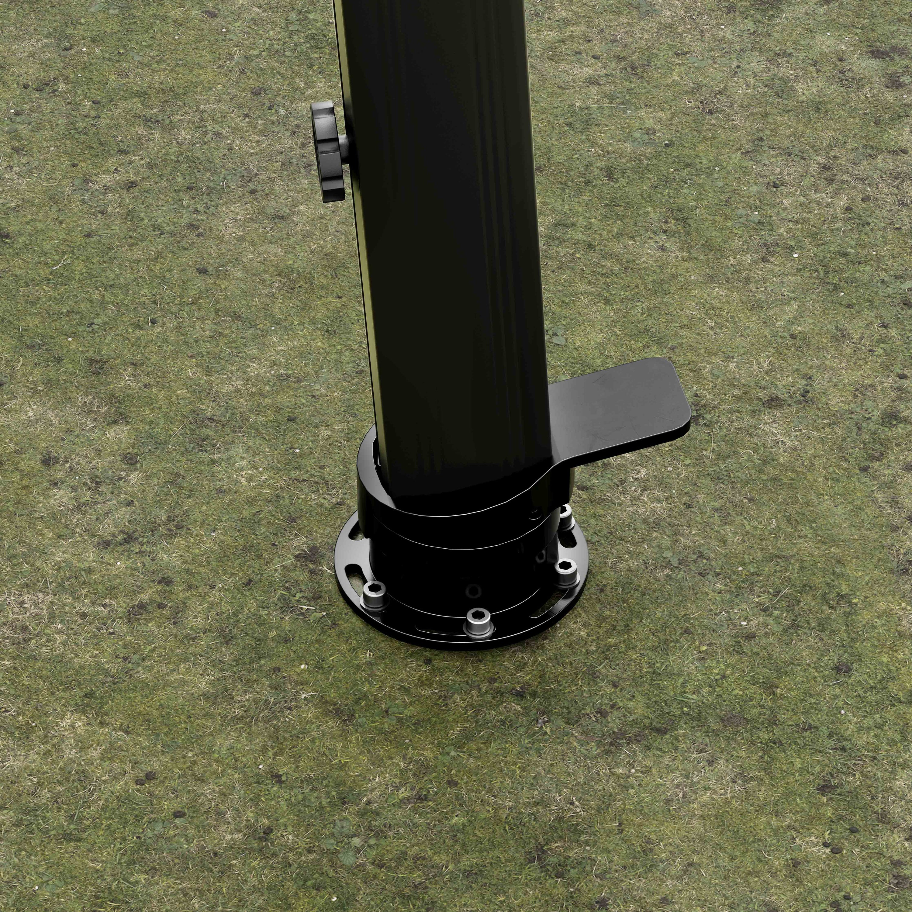 Midtown Umbrellas | The In‑Ground Anchor Base Plate