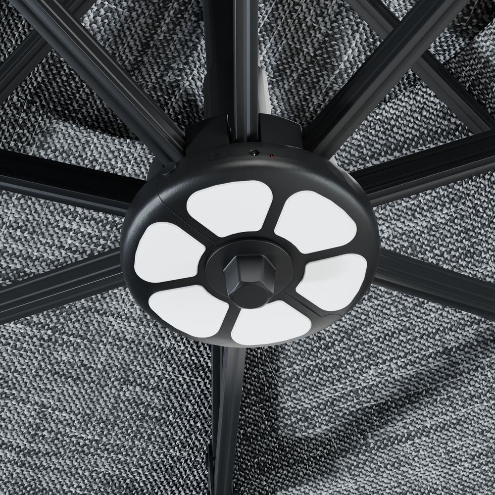 Rechargeable High-Intensity LED Patio Umbrella Light