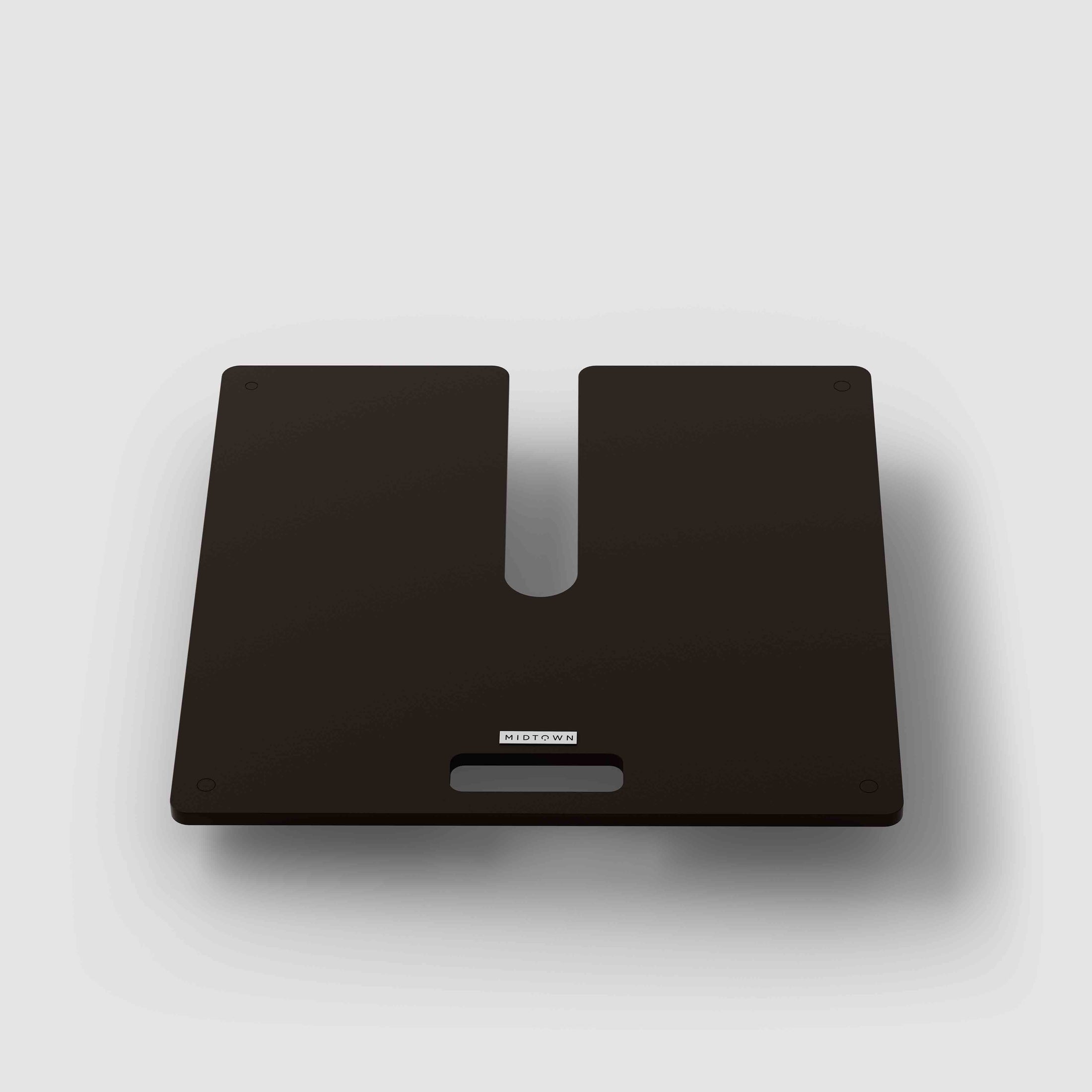 35 lb Umbrella Base Weight Add-On | Square Base Steel Stacker | Powder ...