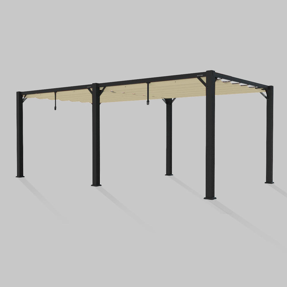 10' X 10' Aluminum Pergola | Modular | Commercial Grade | Versatile ...