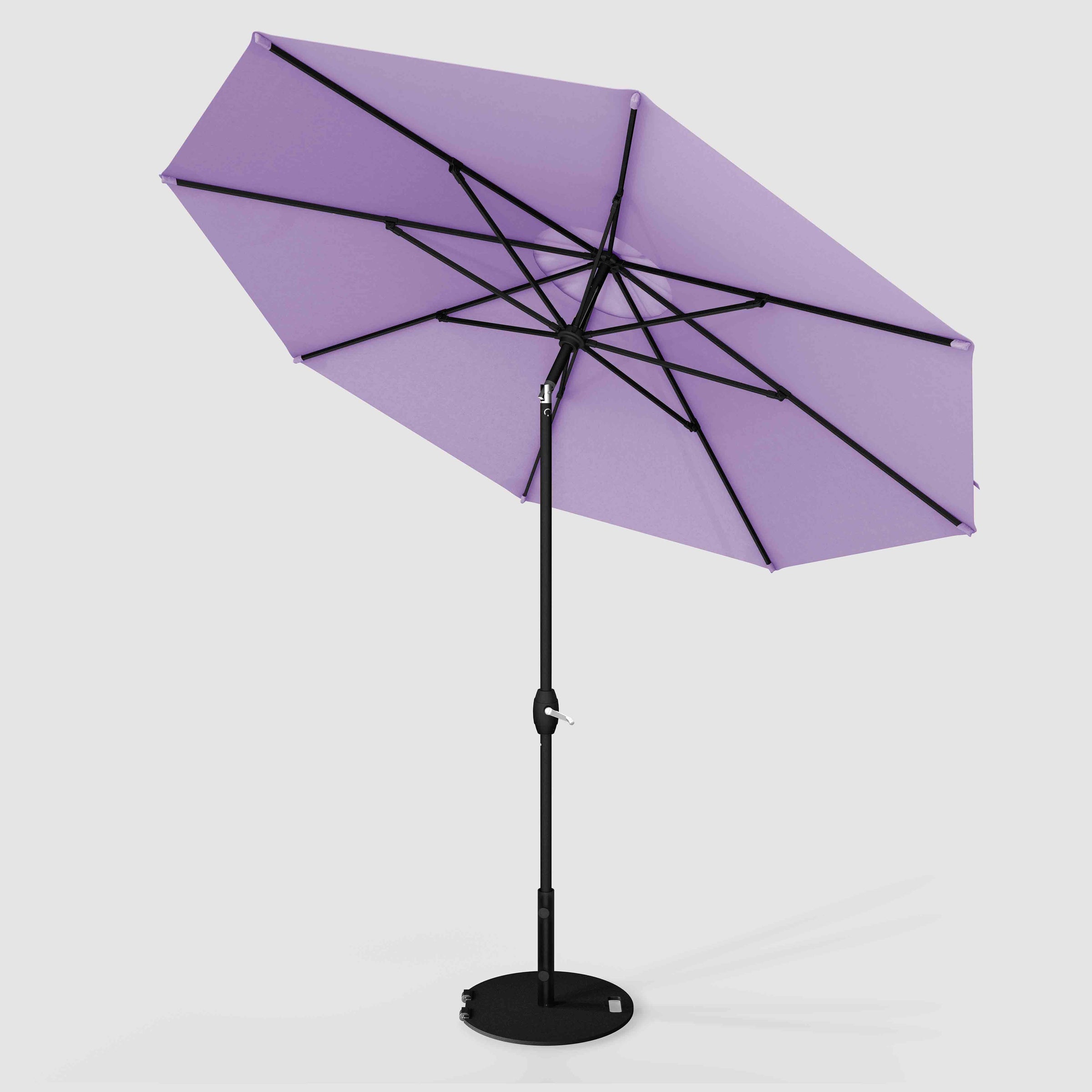 6ft-10ft Economical Auto-Tilt Terylast Patio Umbrella | 60 Colors ...