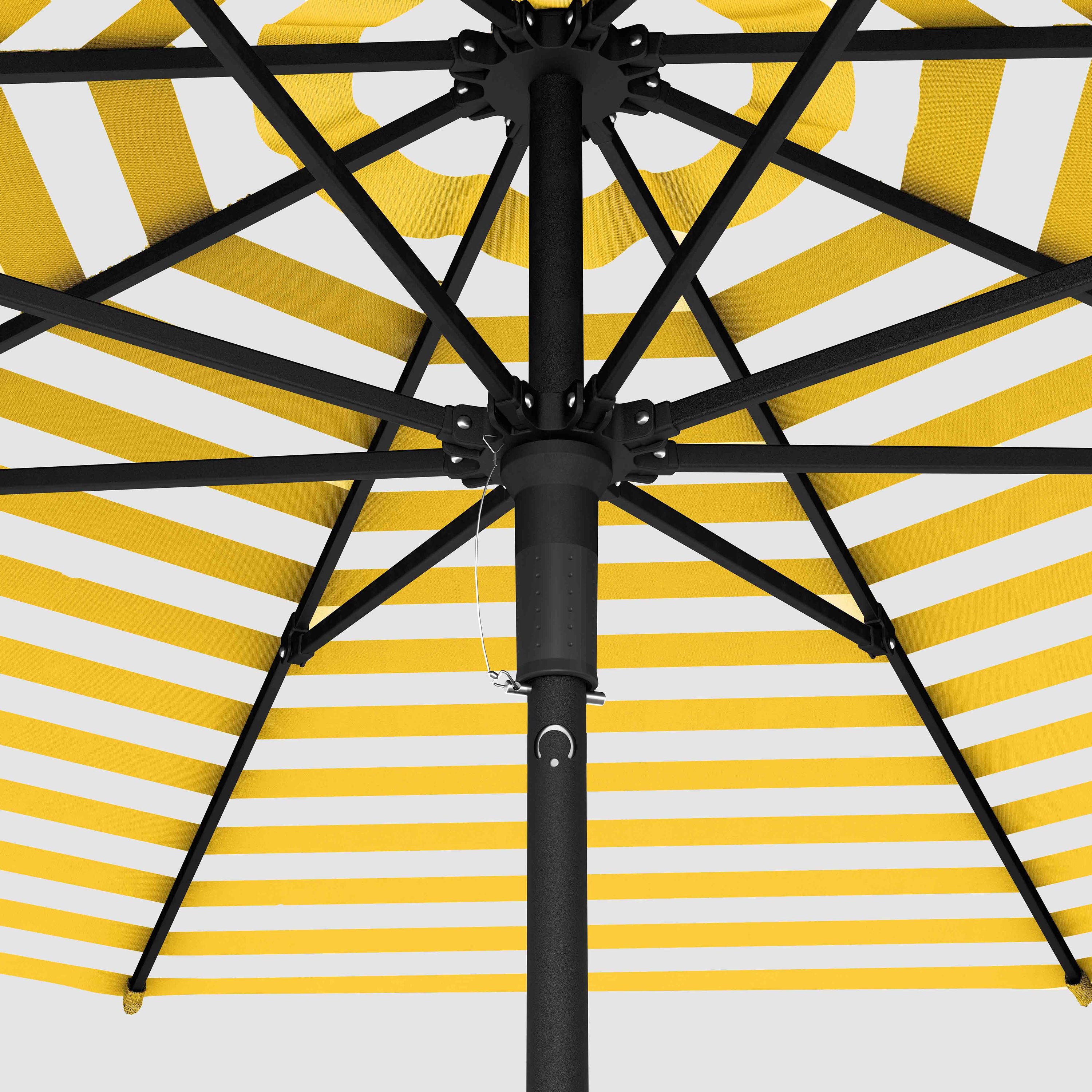 8ft-10ft Market Terylast Patio Umbrella | Restaurant Quality | Wind ...