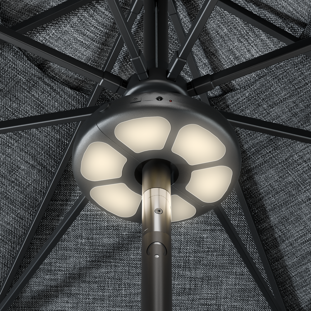 Rechargeable LED Umbrella Light | Fits Market & Tilt Umbrella Poles | 3 ...