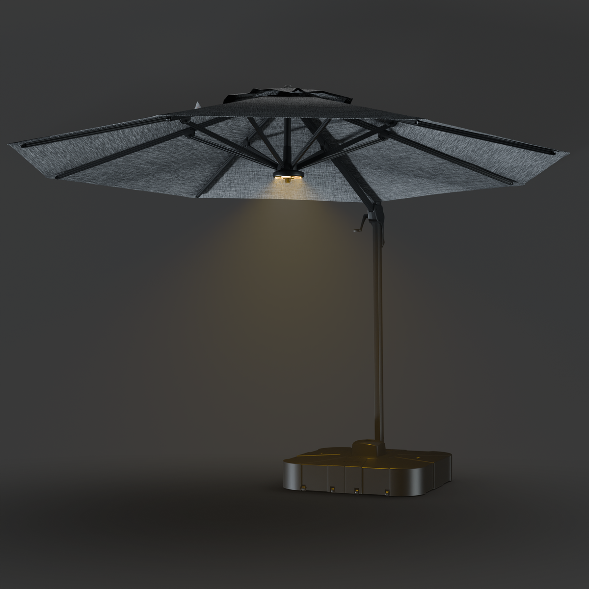 Rechargeable High-Intensity LED Patio Umbrella Light